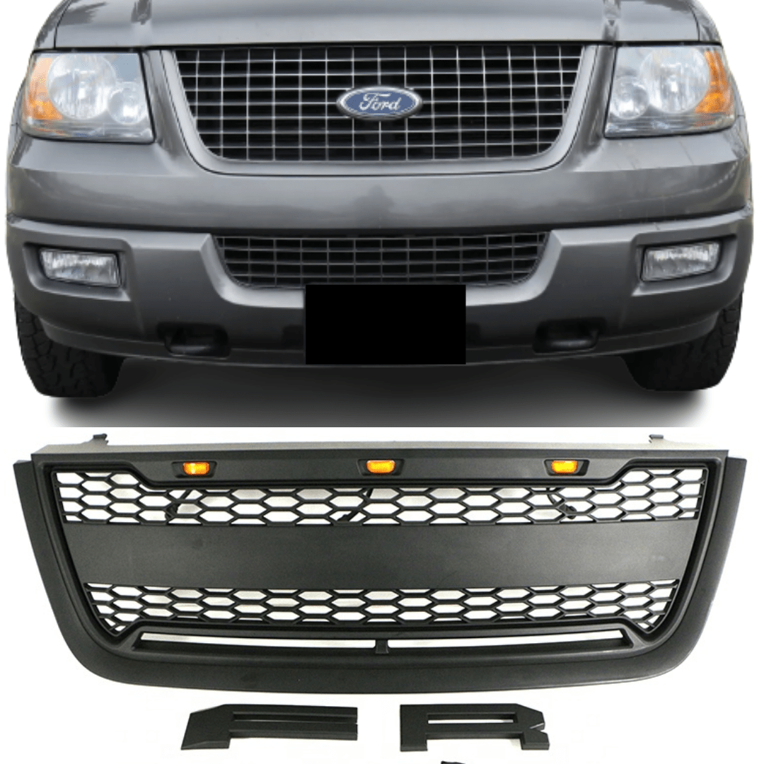 Front Grille for 2003 2004 2005 2006 Ford Expedition Raptor Upper Bump ...