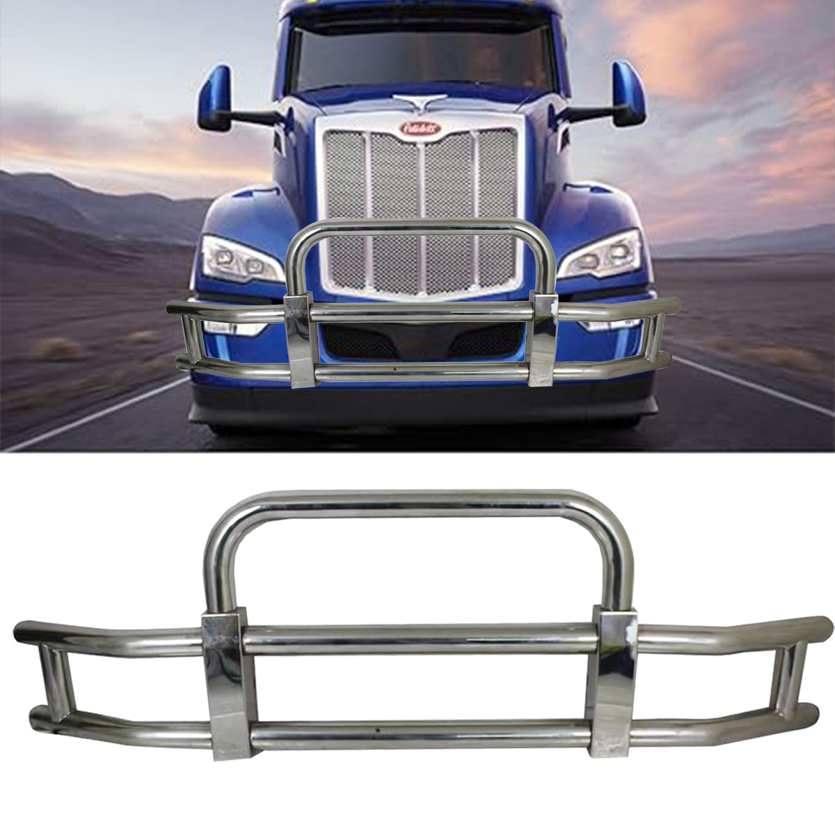 Deer Bumper Guard for 2013-2022+ Peterbilt 579/587 – CNCT