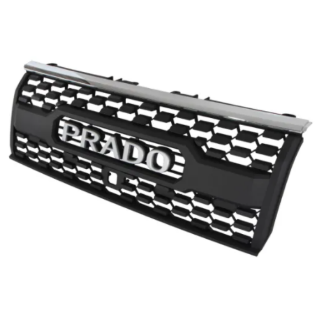 Front Grille for 2018–2022 Toyota Land Cruiser Prado TRD Pro Style, wi ...