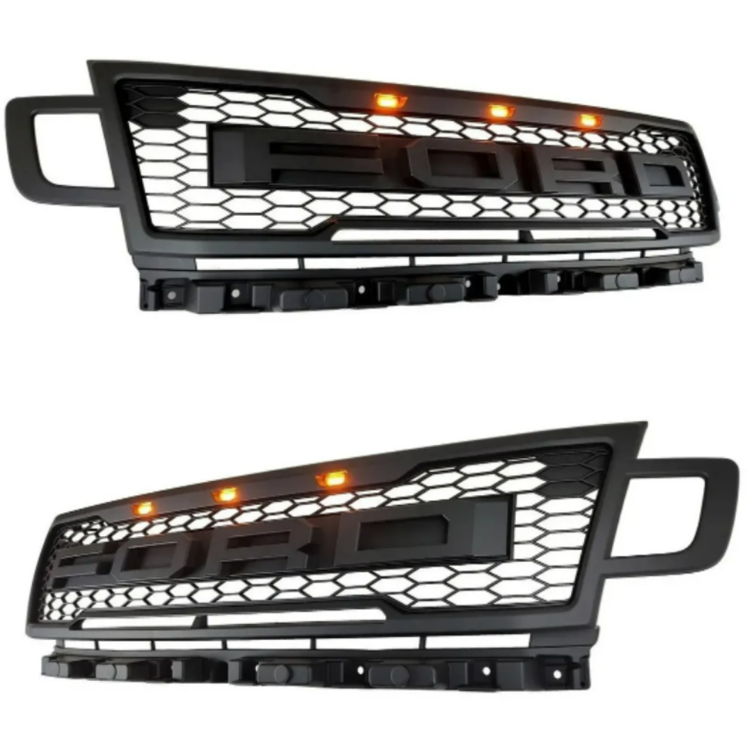 Front Grille for 2018-2021 Ford Expedition Raptor Upper Bumper Grill B ...