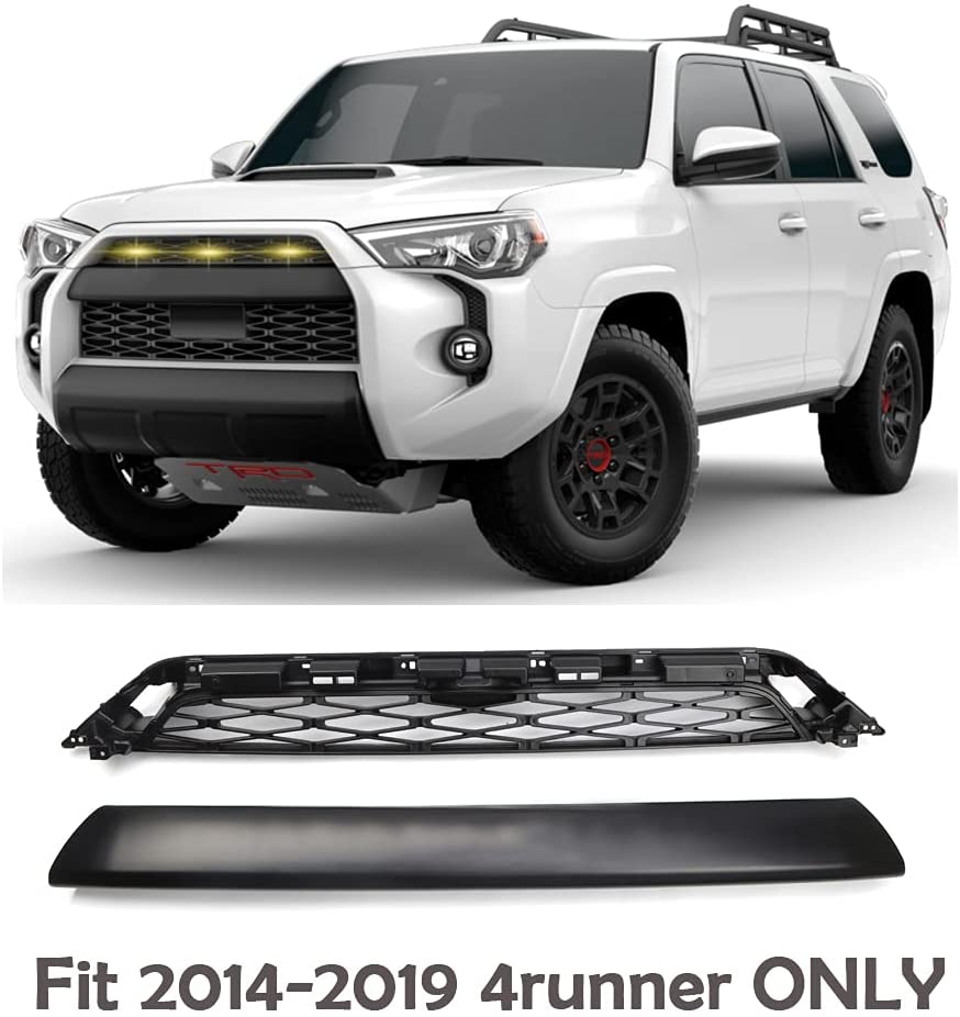 Replacement Grille Fit For 2014-2019 4Runner Grill with Letters, Matte ...