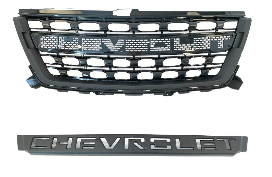 Grille Fit For 2015 2016 2017 2018 2019 2020 Chevy Colorado Front Gril ...