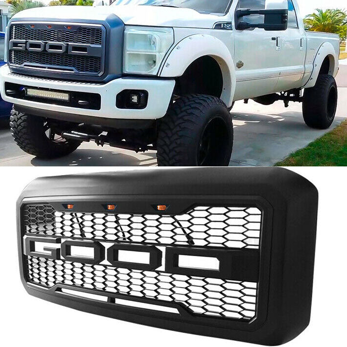 CNCT 2011- 2016 Front Grille For Ford F250 F350 Super Duty Raptor Styl