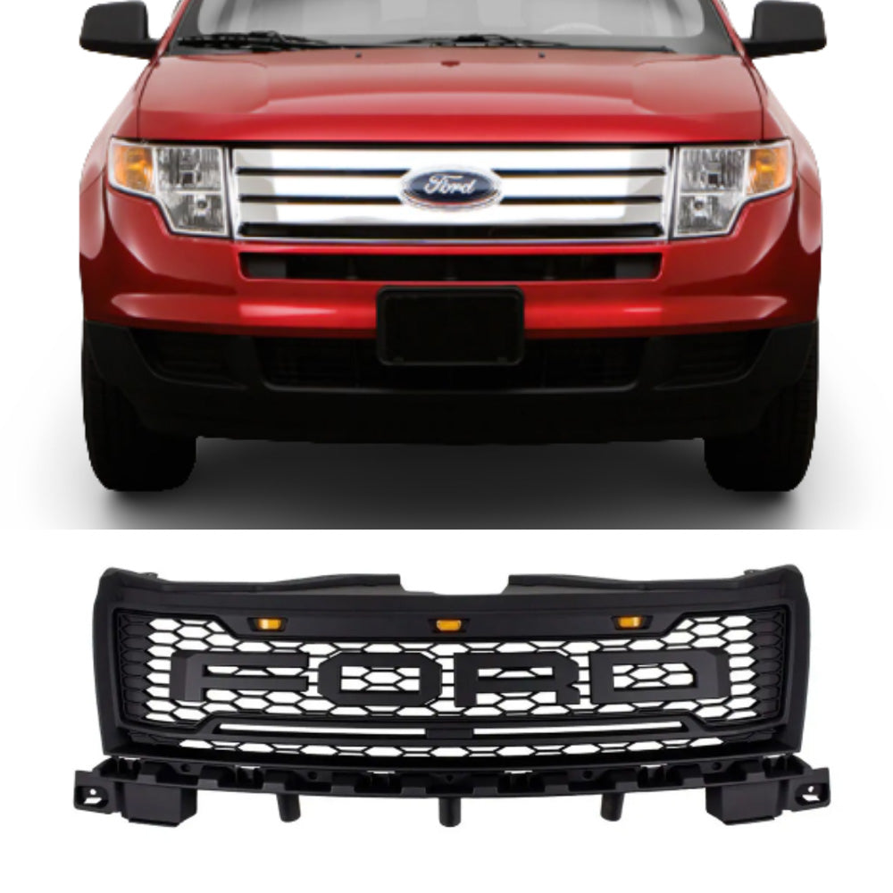 2007 2008 2009 2010 2011 Ford Edge Front Grille Mesh Style Grill w/ LE ...